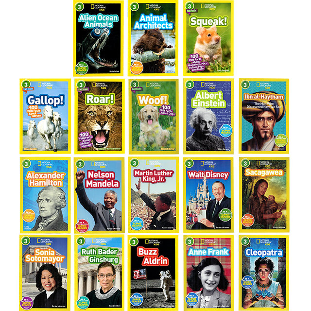 100 yuan 4 pieces National Geographic kids US National Geographic ...