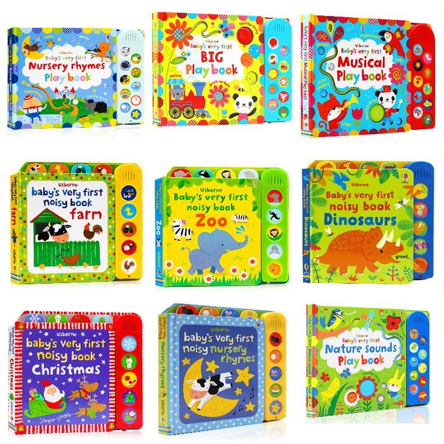 The first vocalization book of USBORNE Baby, Baby's Very FIRST NURSERY ...
