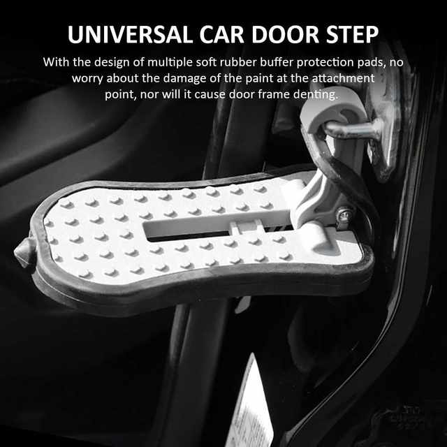 Car Door Step Pedal Stepping Ladder Foot Pegs For Car Fdin