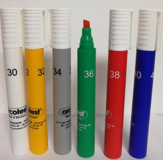 3032A34A36A38404244A German ARCOTEST dyne pen corona pen dyne test pen