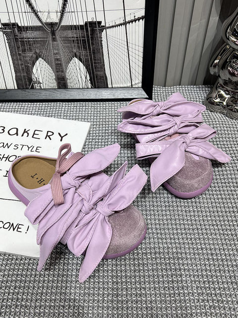 Bow thick-soled German training shoes Spring new casual Forrest Gump ...