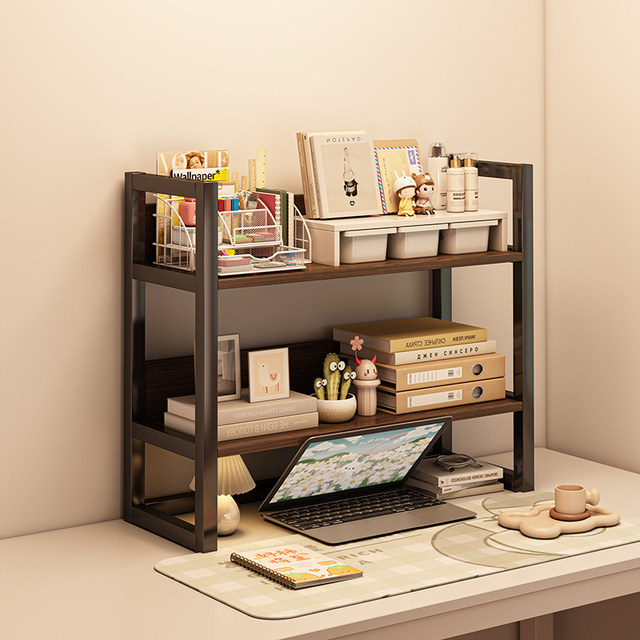 Bookstore desktop shelf simple multi -layer desk students use office ...