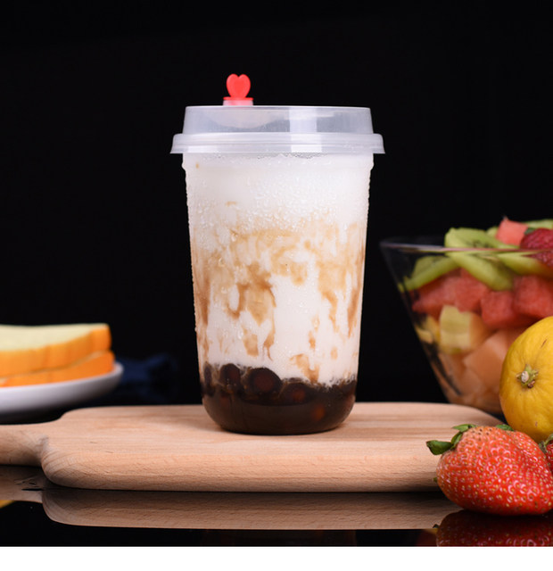90 caliber injection molded cup, disposable milk tea cup, Internet ...