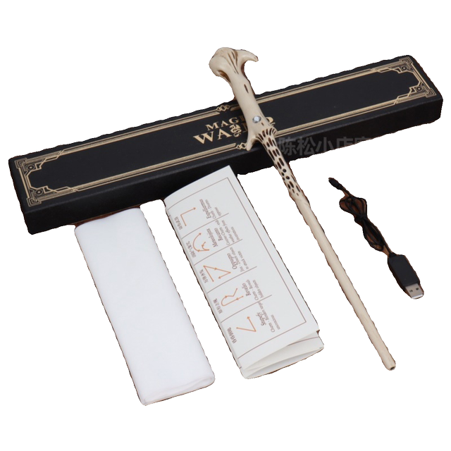 Fire-breathing wand shoots flames Harry Potter magic wand script ...