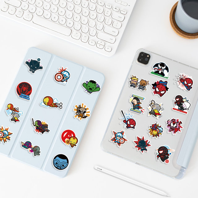 50 Disney Marvel Avengers stickers for laptops, mobile phones, tablets ...