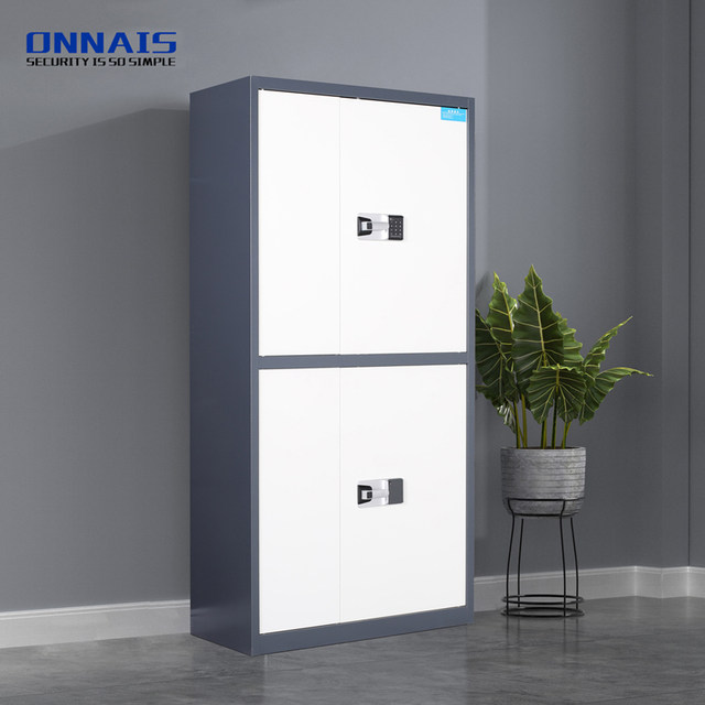 Electronic safe cabinet steel thickened file information financial ...