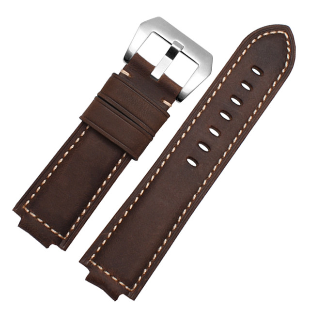 Leather watch strap suitable for TIMEX tide T2N720T2N721T2N739 male ...