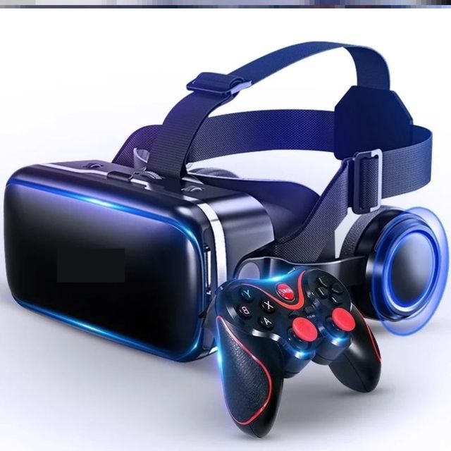 vr glasses minecraft virtual reality set of handle somatosensory game ...