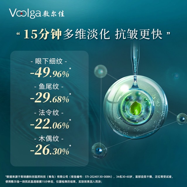 Fuljia Eye Mask, fade crow's feet, fine lines, firming, anti-wrinkle ...