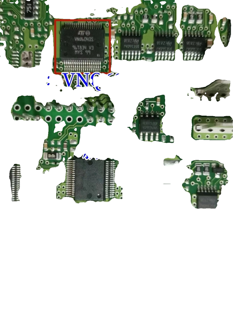 VNQ6040S is suitable for imported lighting driver IC chip modules commonly used in Mercedes-Benz ...