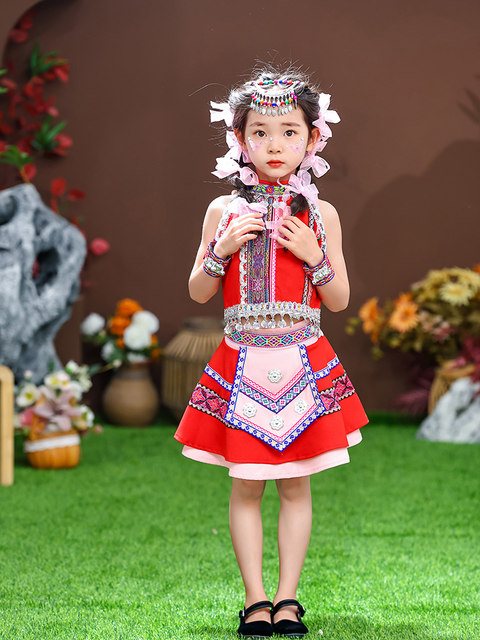 Hani Ethnic Group's 56 Minority Costumes for Children, Girls and Boys ...