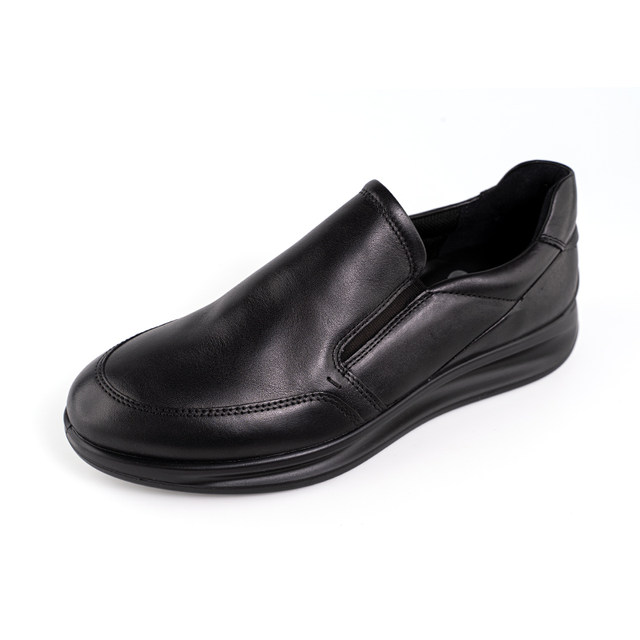 Ecco/爱Step men's shoes, genuine leather, versatile slip-on shoes, lazy ...