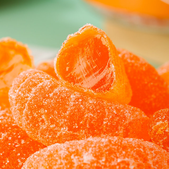 Old -style orange fudge orange flavor orange flavored candy flavor 8090 ...