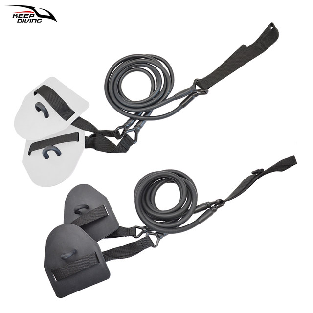 Swimming paddling training equipment webbed paddling palm land arm ...
