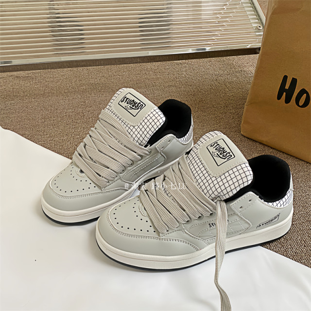 Couple style gray bread shoes men's ins trendy 2025 summer new student ...