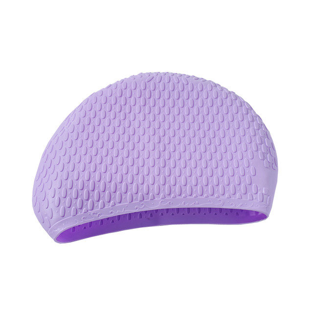 Swimming cap for adults, waterproof, non-stretching, men's water drop ...