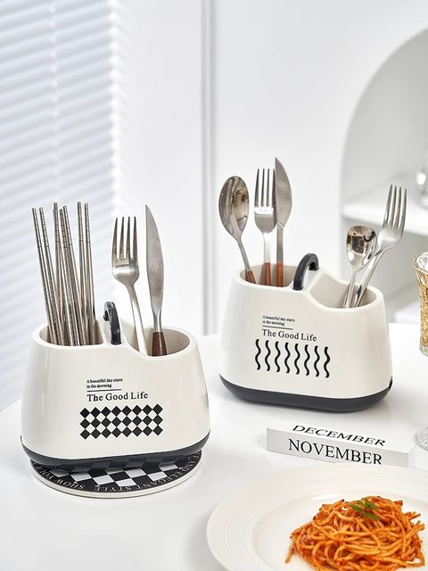 Kitchen chopsticks tube house chopsticks storage box chopstick basket ...