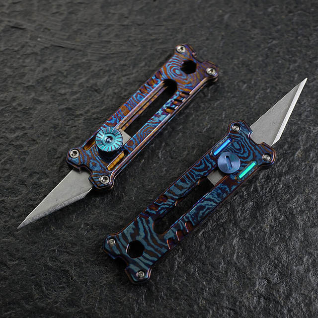 COOOYOO Cool Friends M2/M3 titanium alloy mini -worker knife EDC tool knife