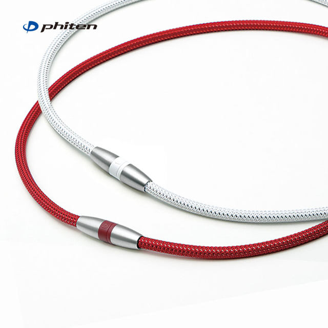 Phiten/Fateng flagship store Leku magnetic necklace Japanese therapy ...