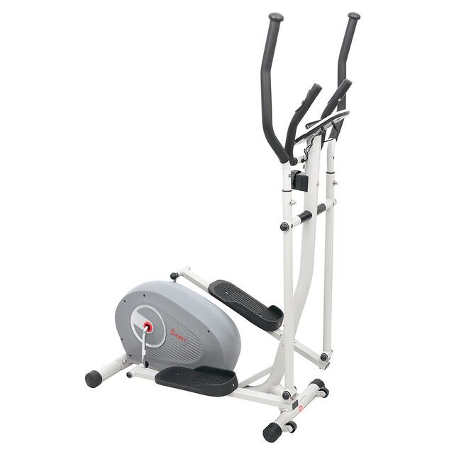 Sunnyhealth/Fitness magnetic ellipse machine-gray straight hair