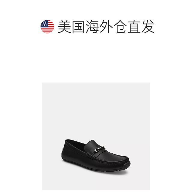Self-operated Coach Landon Driver Black Men's Fashionable Casual Shoes