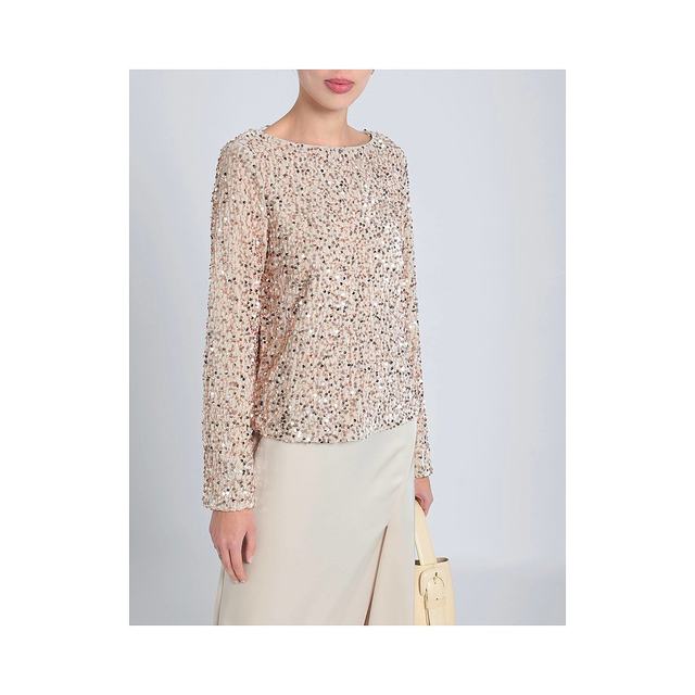 Hong Kong Direct Mail Tide Luxury Veromoda Ms. Weshaman top White White