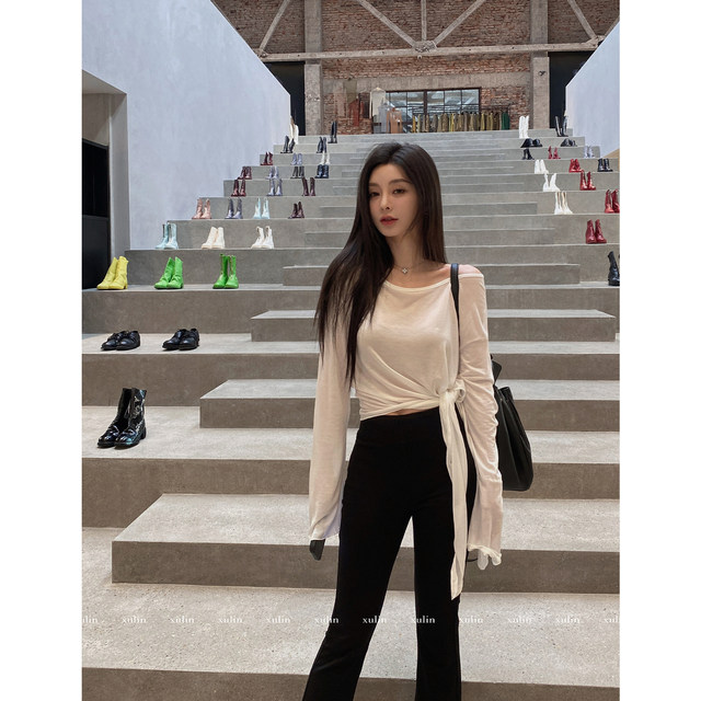 MINISTUDIO Xu Lin lightweight T high proportion Lenzing Tencel slightly ...