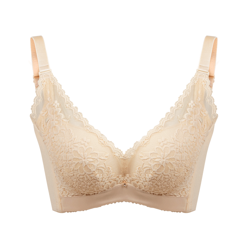 Xianyan counter comfortable small breasts AB middle thick cup gathers ...