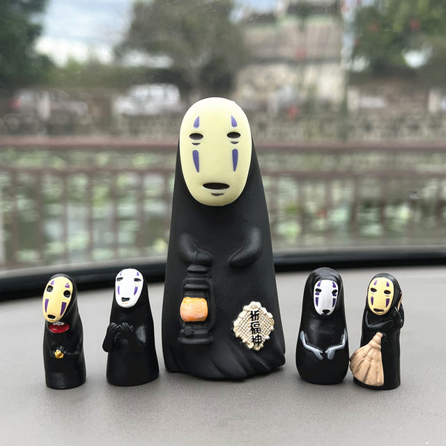 Jun Miyazaki's faceless male praying god and protector car car center ...