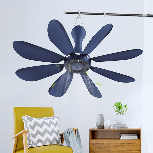 Airmate small ceiling fan bed big wind dormitory mosquito net mini ...