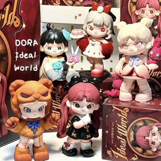 Genuine DORA Fantasy Park Blind Box Big Cousin Trendy Toy Doll Figure ...