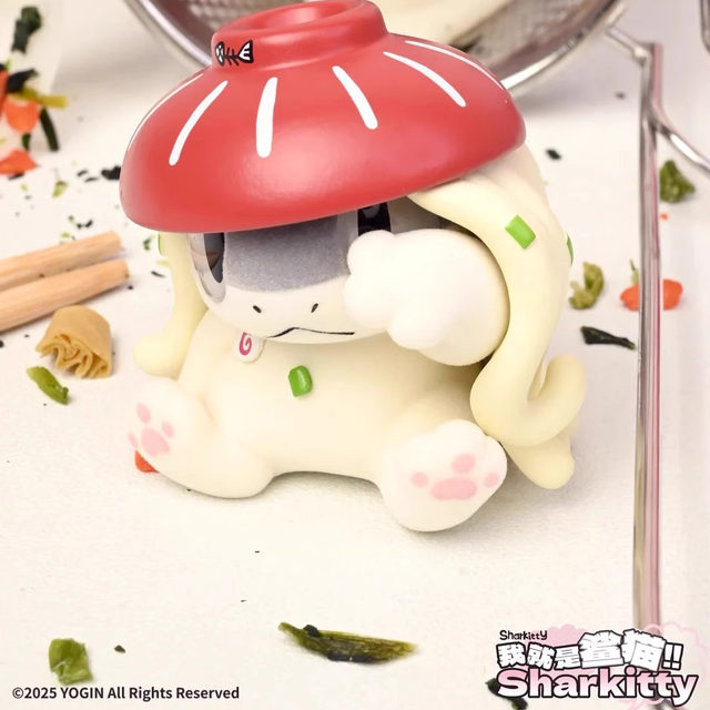 Official genuine Tianwen Kakugawa I am Shark Cat's 1st series of blind ...