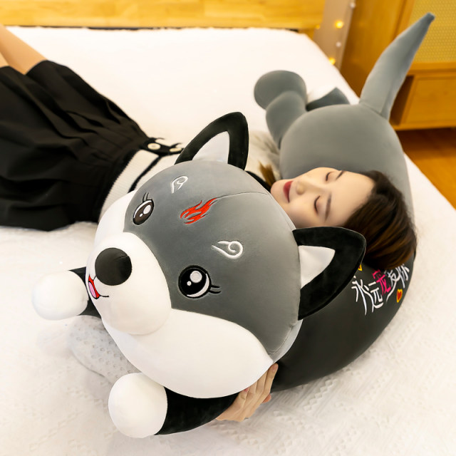 Internet celebrity Huoyun Husky pillow, long pillow, boy style ...