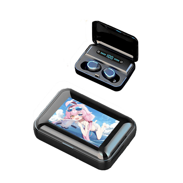 Blue Files Birds Travel Hoshino 2D Animation Bluetooth Headset In-Ear ...