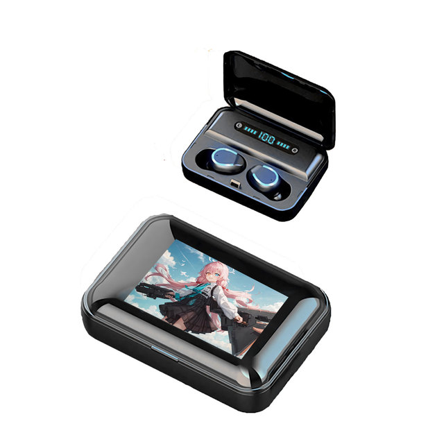 Blue Files Birds Travel Hoshino 2D Animation Bluetooth Headset In-Ear ...