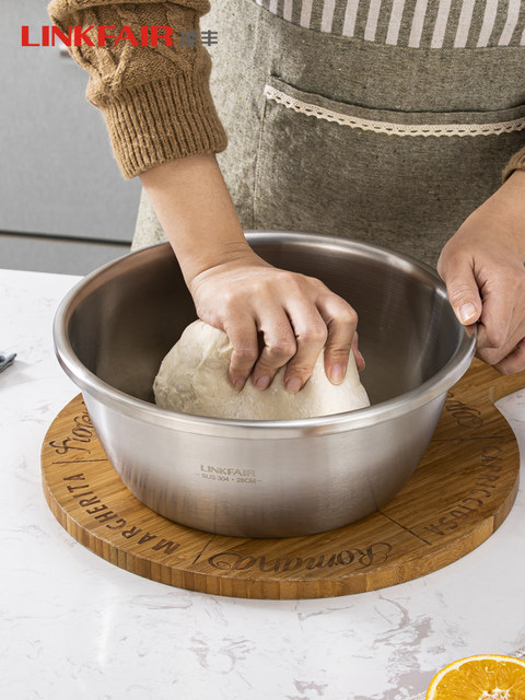 Lingfeng Thickened 304 Stainless Steel Basin Kitchen Household Washing ...