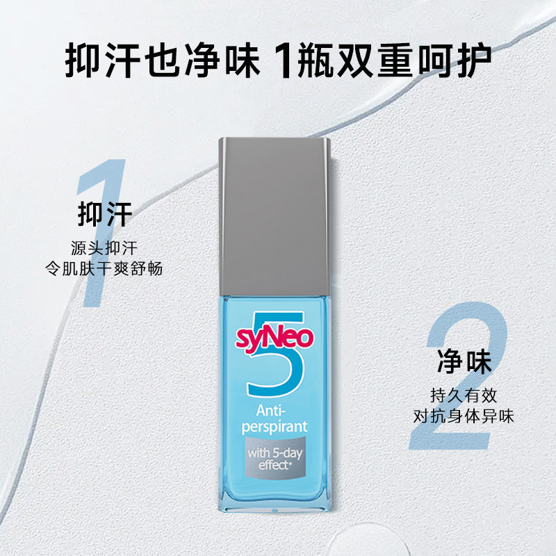 German syNeo water-resistant antiperspirant spray armpit deodorant ...