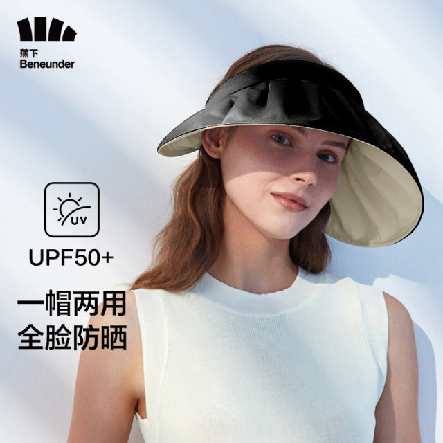 Jiaoxia sun protection hat women's headband sun hat shell hat anti-UV ...