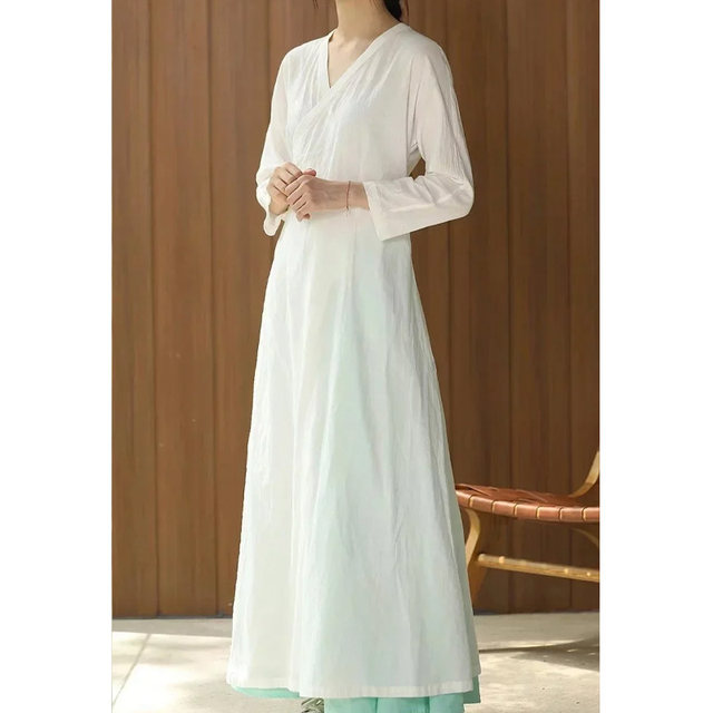 Long model with Hanfu original design Chinese style [30 branches] dress ...