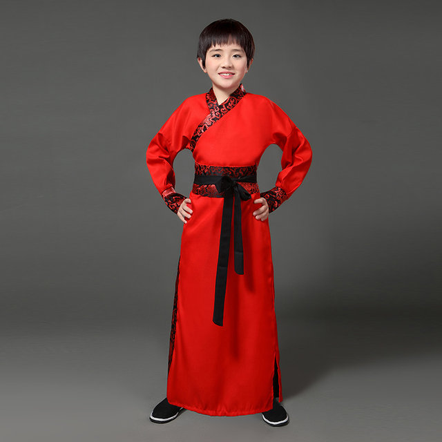 kids Ancient Costume Han Dynasty Male Ancient Style Student Chinese ...