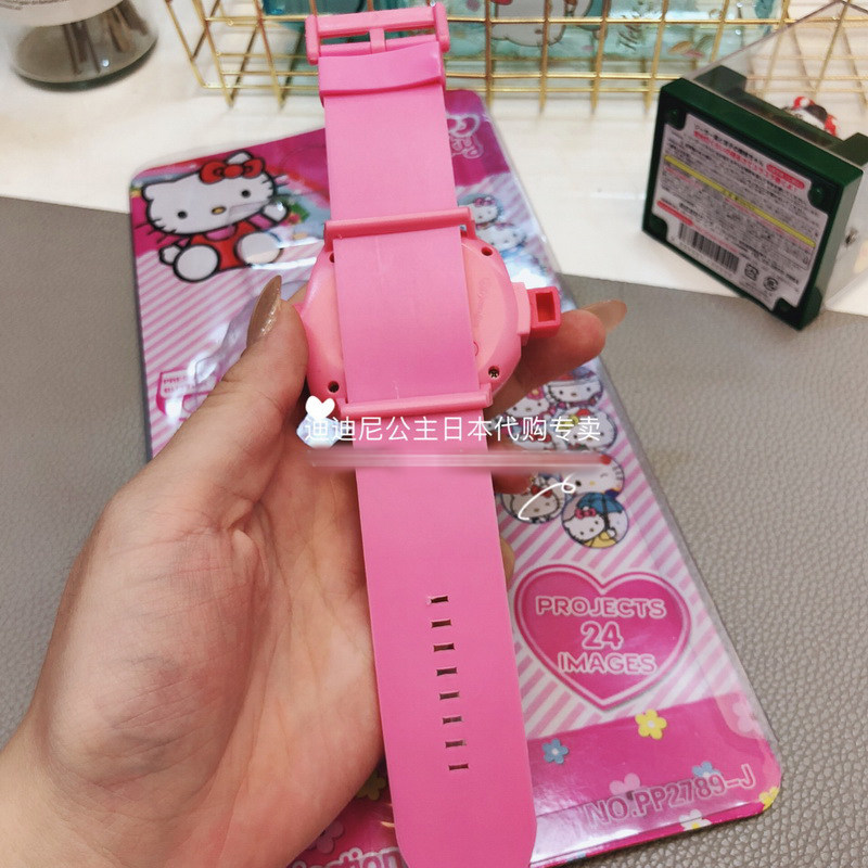 Hello Kitty Projection Watch for Girls - Japanese Kawaii Toy Watch