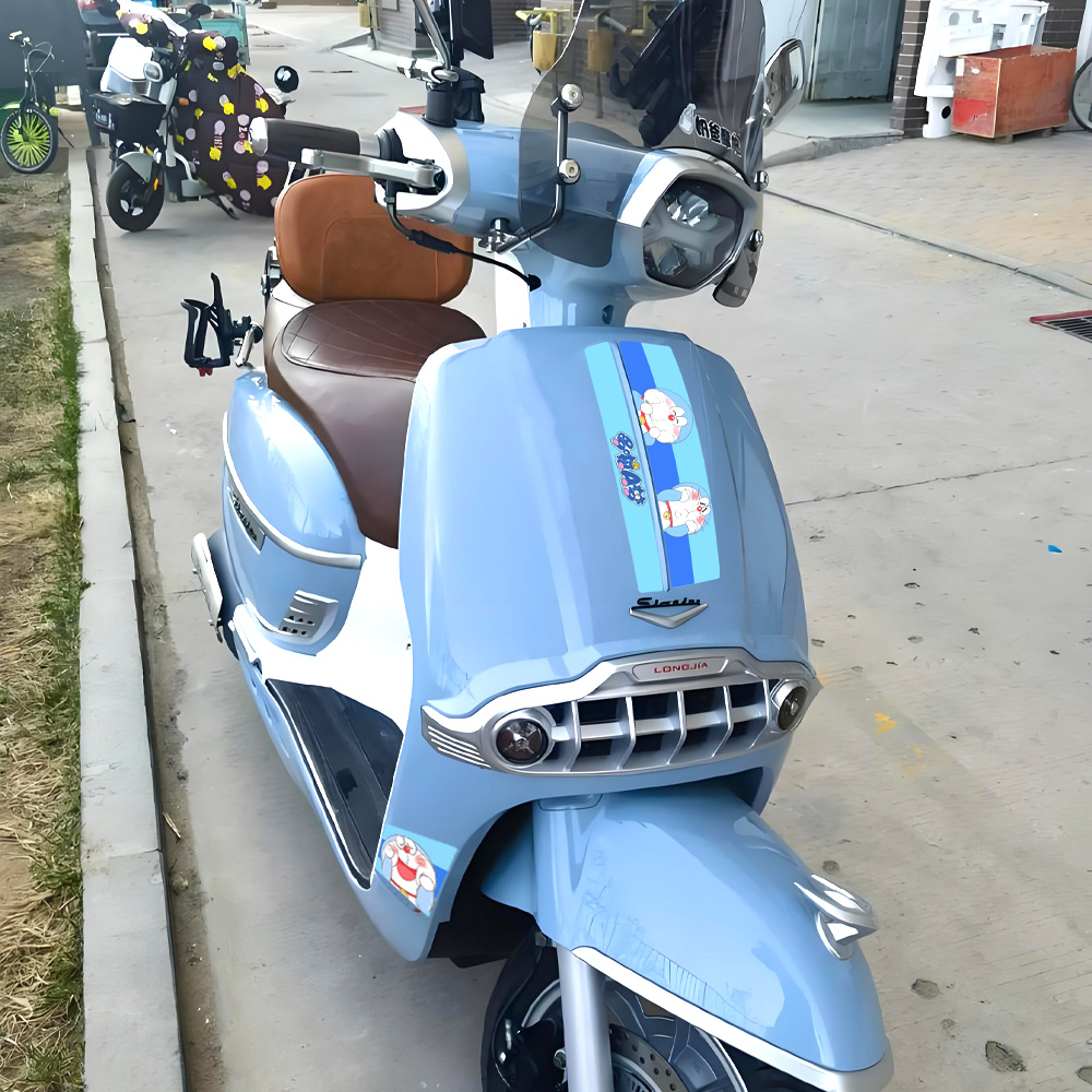 Suitable for Longjia Victoria 150/300i sticker decals and latte art personalized decoration full ...