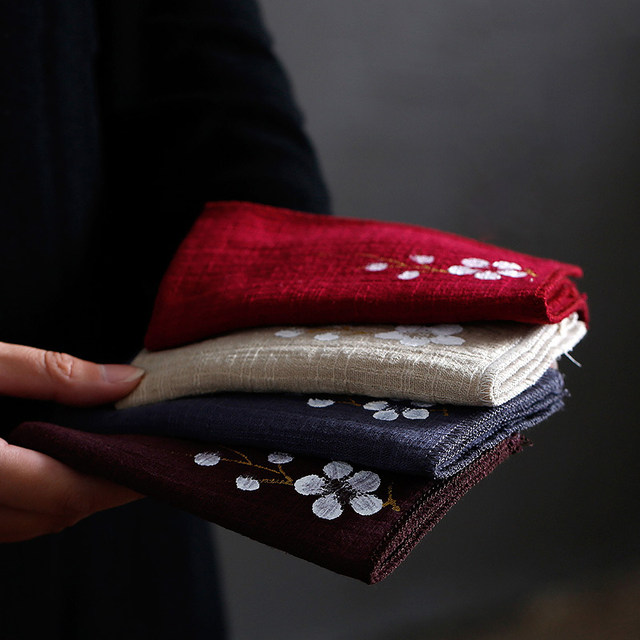 Team cloth cloth absorption and thickened meditation cotton embroidered ...