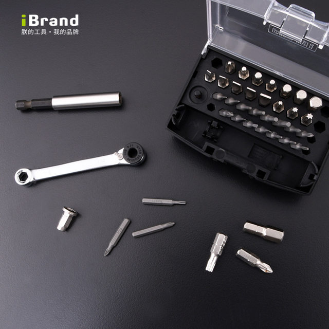 Imported ratchet precision computer repair screw batch set disassembly ...