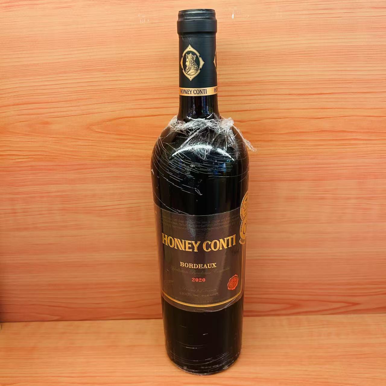 麦德龙法国霍尼康帝Honey Conti天堂酒窖14.5%vcl高度红葡萄酒-淘宝网