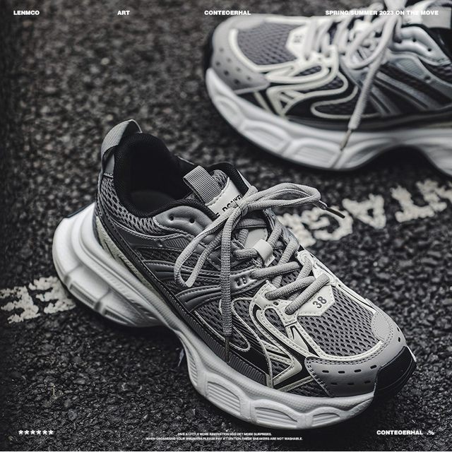 Donkey Donkey Retro Dad Shoes 2024 New Autumn Increased Thick-soled ...