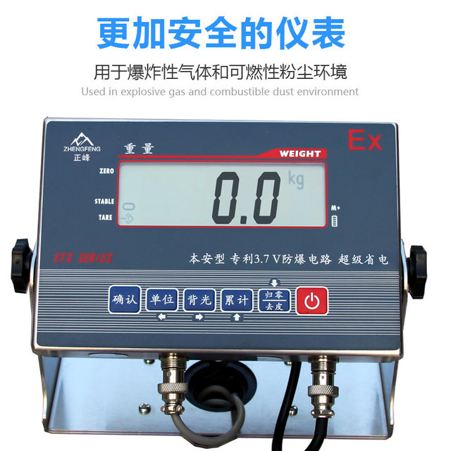 Explosion-proof floor scale electronic scale intrinsically safe ...