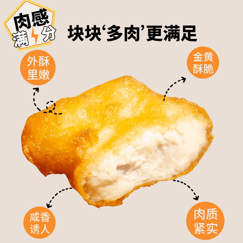 Sun Valley Golden Chicken Nuggets Original Colonel McNuggets Special ...