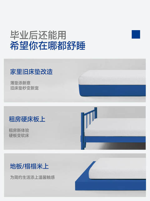 Meng Lily Memory Cotton Mattoo Tatami Cushion College Student Dormitory ...