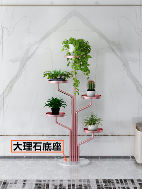 Flower stand living room floor -on -floor balcony room indoor fleshy ...